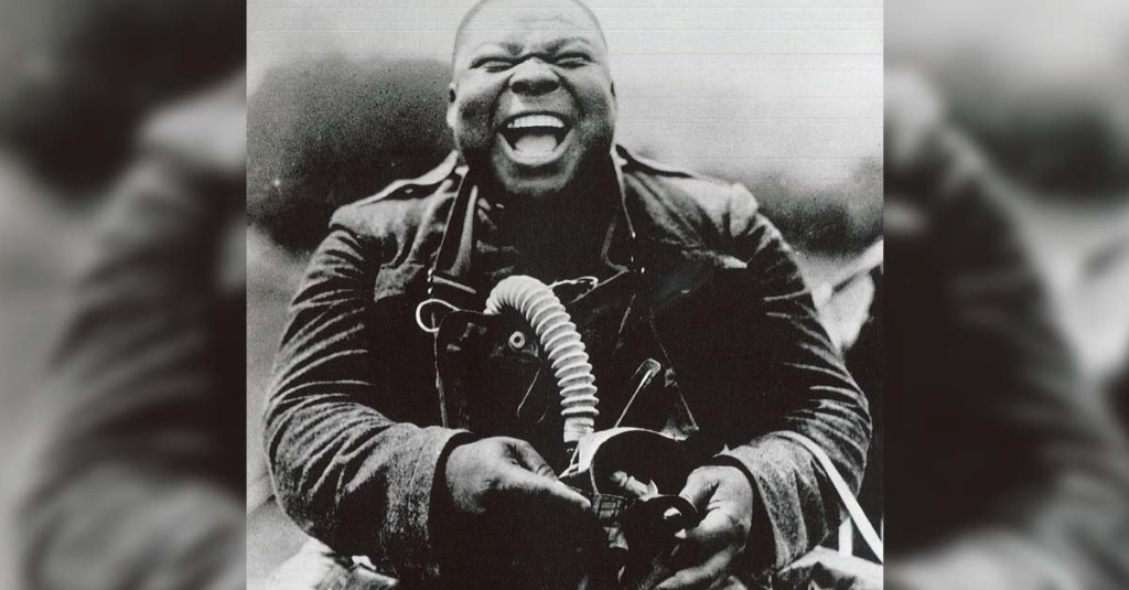 The crazy improvised gas mask used by World War I troops