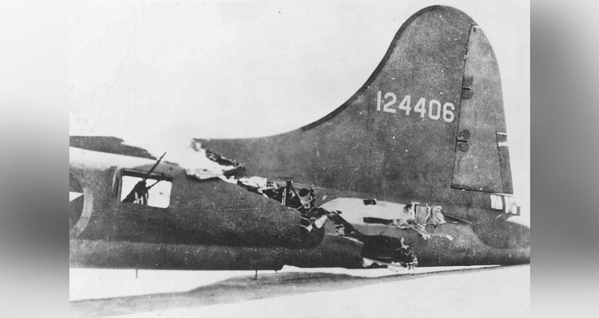 Blinded by flak shrapnel, this airman helped save his B-17 crew