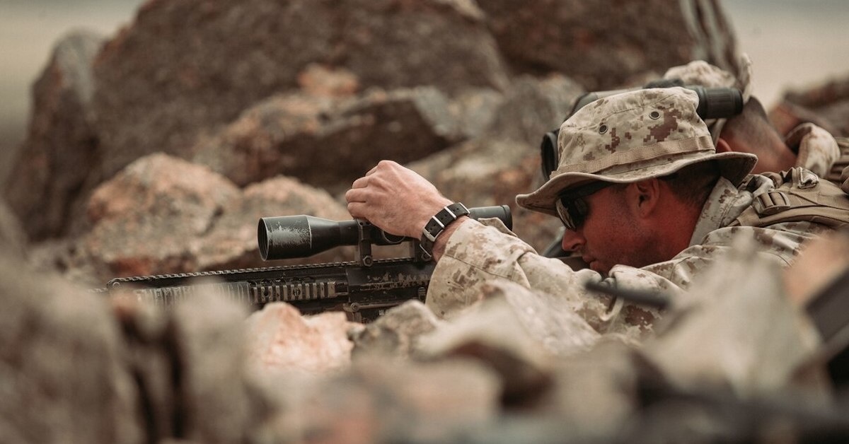 This is how a Marine sniper earns a real 'HOG's tooth'