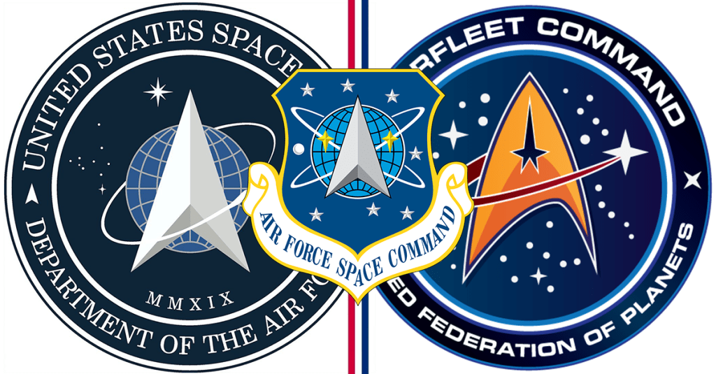 Is the new Space Force logo a Star Trek rip off?