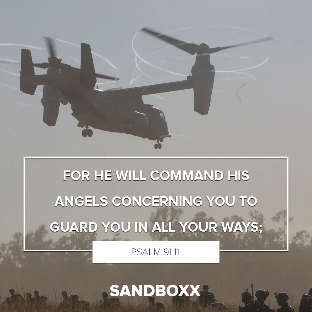 Motivational Bible verses for your recruit at basic training