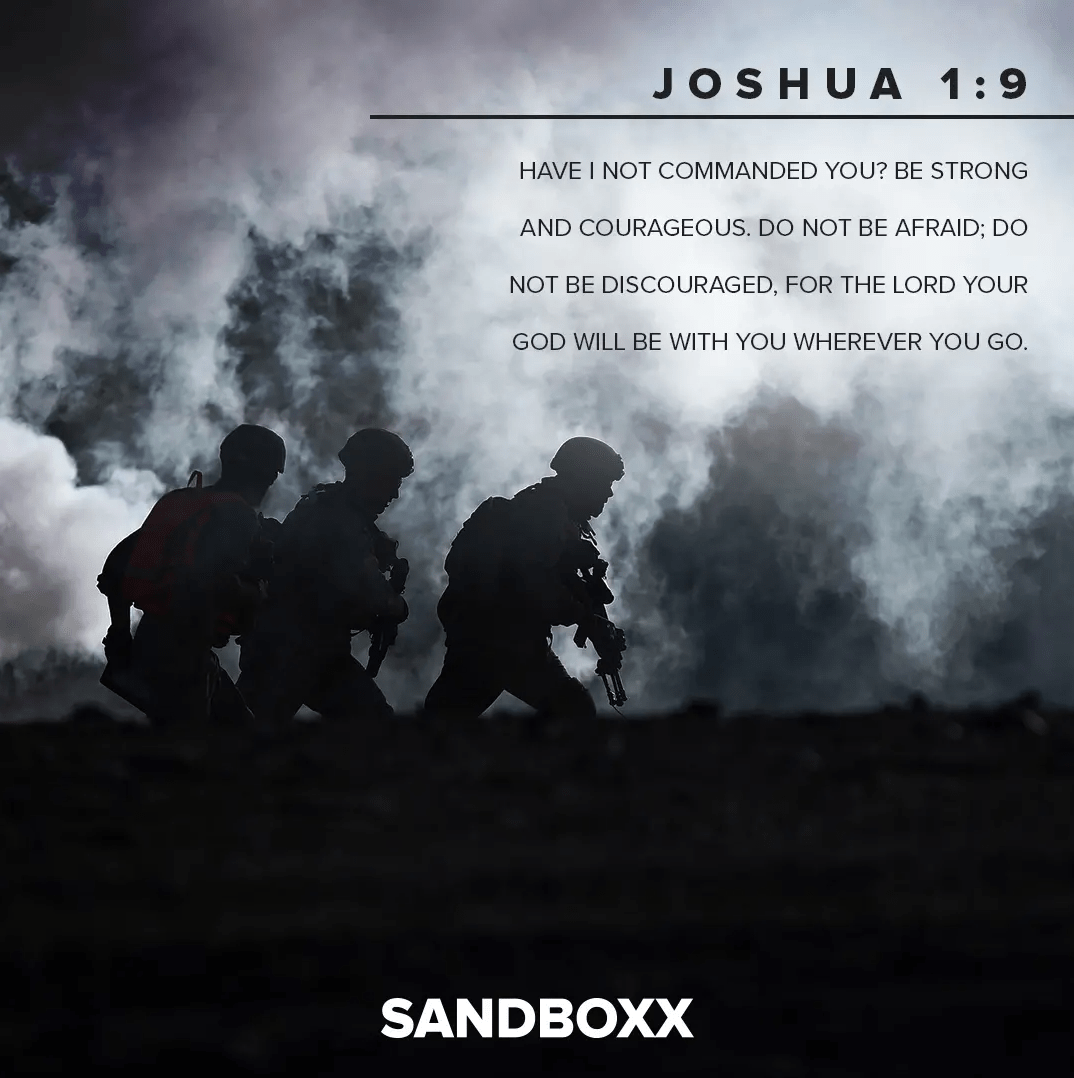 Motivational Bible verses for your recruit at basic training