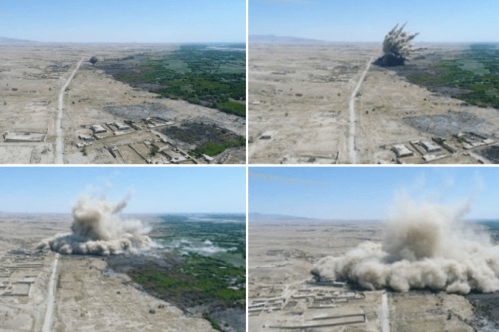 Watch this Taliban tunnel bomb detonate in Afghanistan